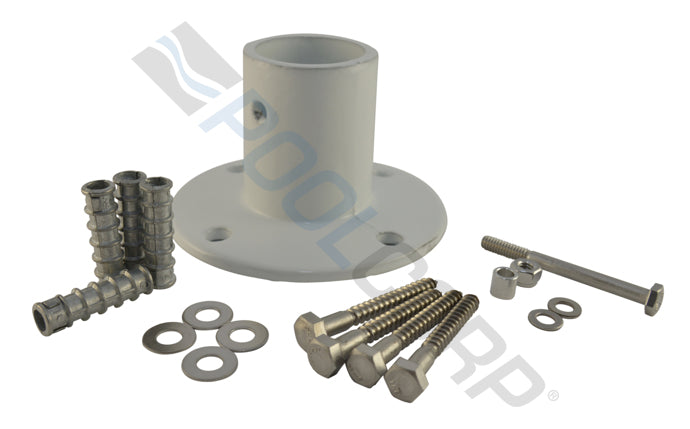 METAL SLIDE FLANGE W/ HARDWARE – Pool Busters Fonthill